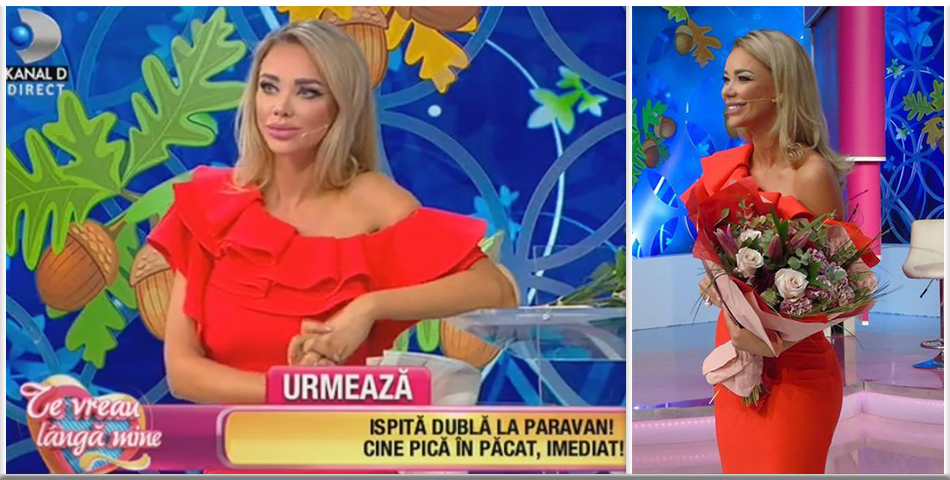Primele imagini cu Bianca Dragusanu la Te vreau langa mine! Ce a zis