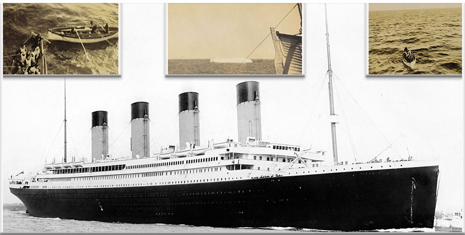 Poze rare cu Titanic! Albumul unui barbat care a fost martor la tragedie