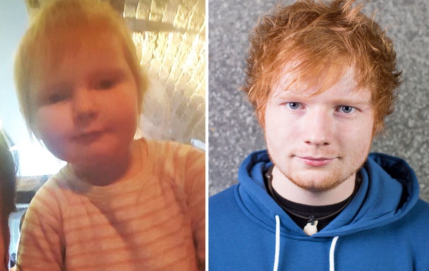 Acesti bebelusi adorabili seamana perfect cu celebritatile! Mini Ed ...