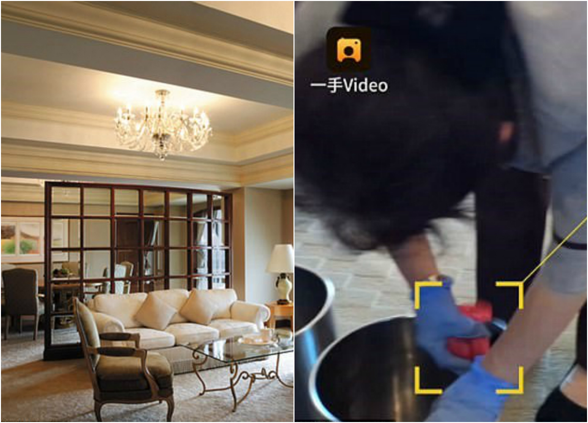 Imagini surprinzatoare dintr-un hotel de 5 stele! Ce face camerista cu ...