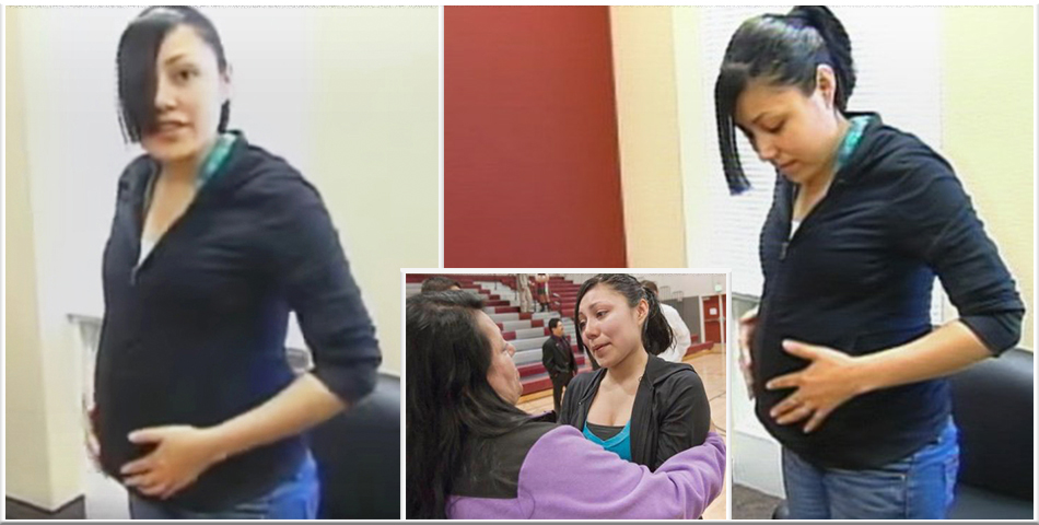 Le-a spus colegilor ca e insarcinata si au injurat-o. Secretul ei sinistru