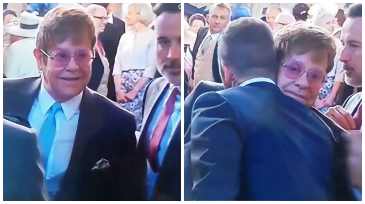 Moment penibil la nunta regala: Elton John si David Beckham s-au pupat ...