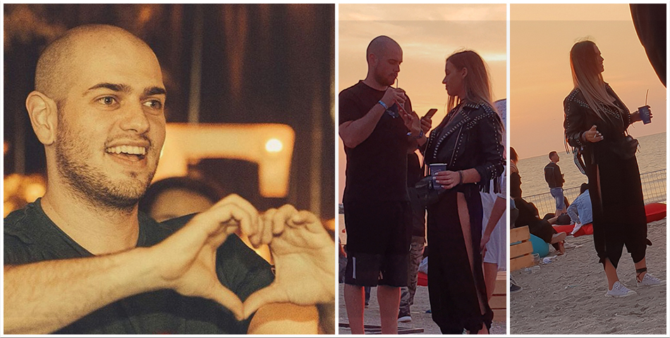 BRomania, cu 'iubita' la Neversea! Vedeta a stat pana in zori VIDEO