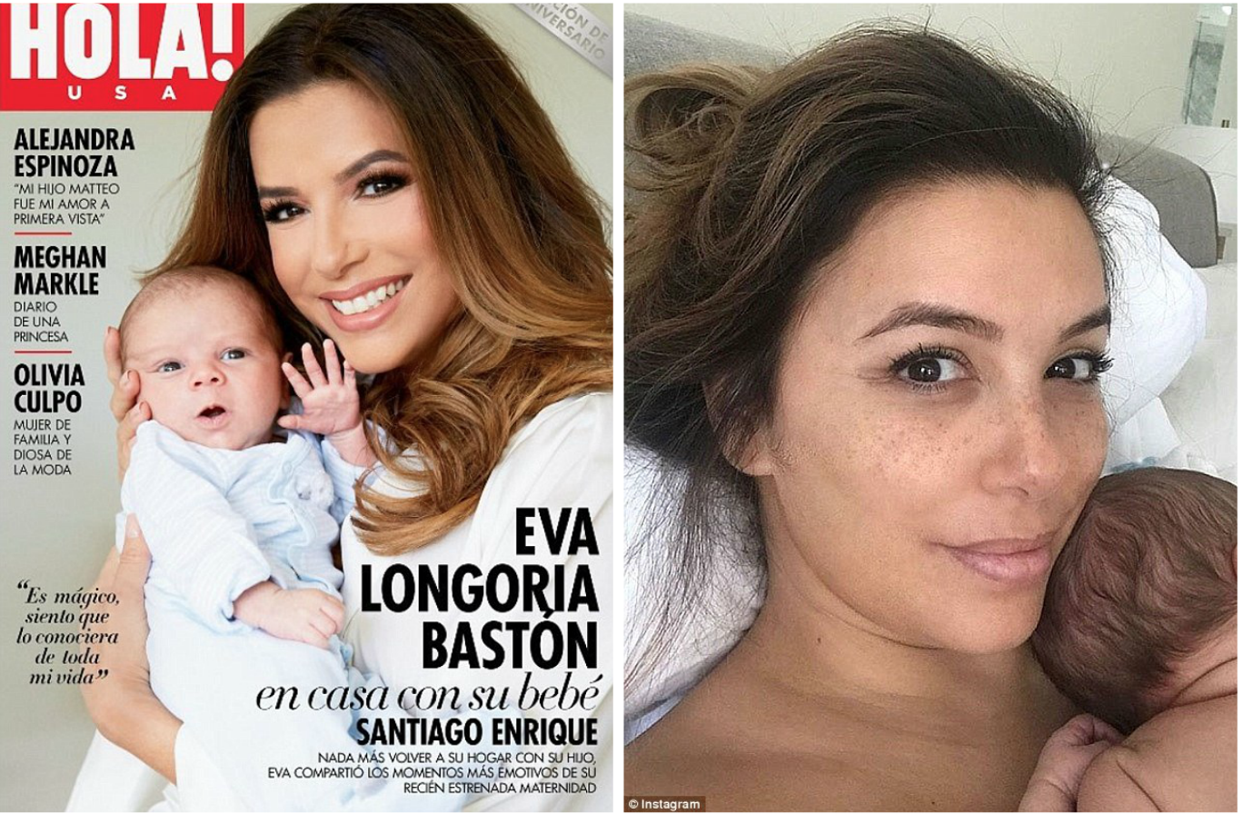 Prima fotografie cu Eva Longoria si bebelusul ei! Cum arata micutul ...