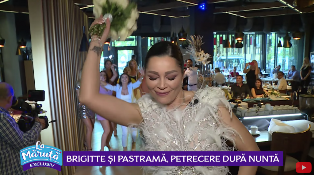 Imagini de la petrecerea de dupa cununie a lui Brigitte cu Pastrama!