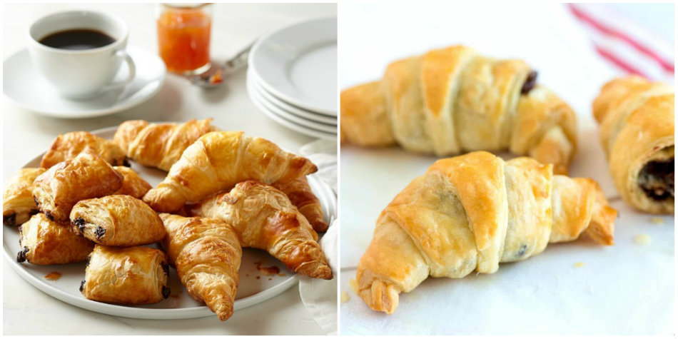 Mini croissante din 3 ingrediente! Reteta rapida si delicioasa