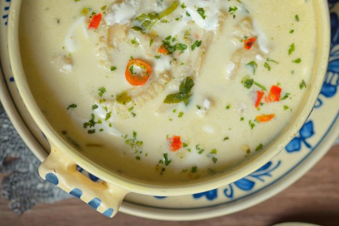 Ciorbă falsă de burtă. Rețetă rapidă și simplă