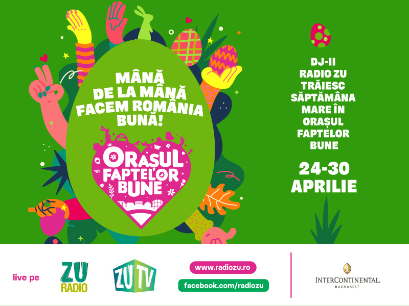 „FACEM ORAȘUL FAPTELOR BUNE DE PAȘTE! Din 24 Aprilie ne mutăm în Casa ...