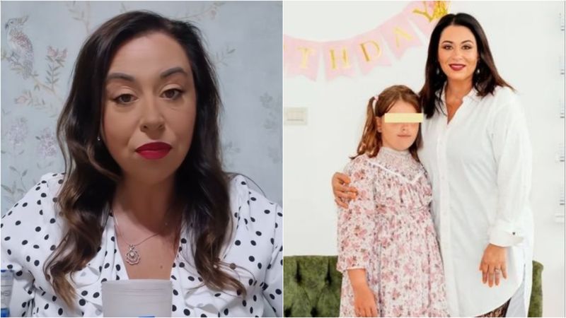 Oana Roman merge cu fiica ei la psiholog. Divorţul părinţilor a afectat ...