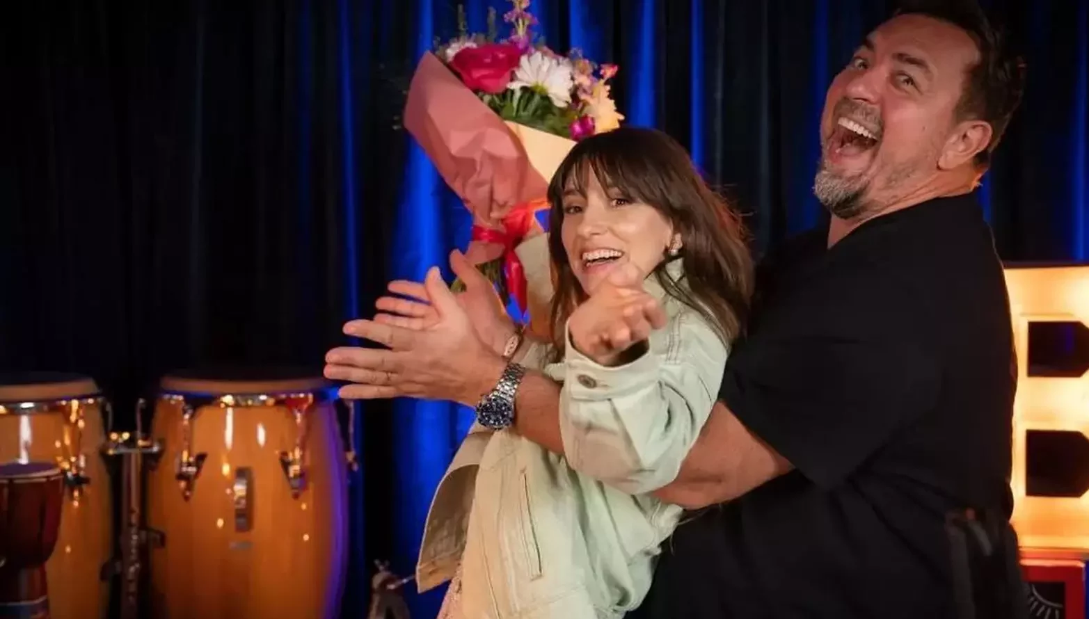 Horia Brenciu a scăpat-o din braţe pe Dana Rogoz în timpul unei ...