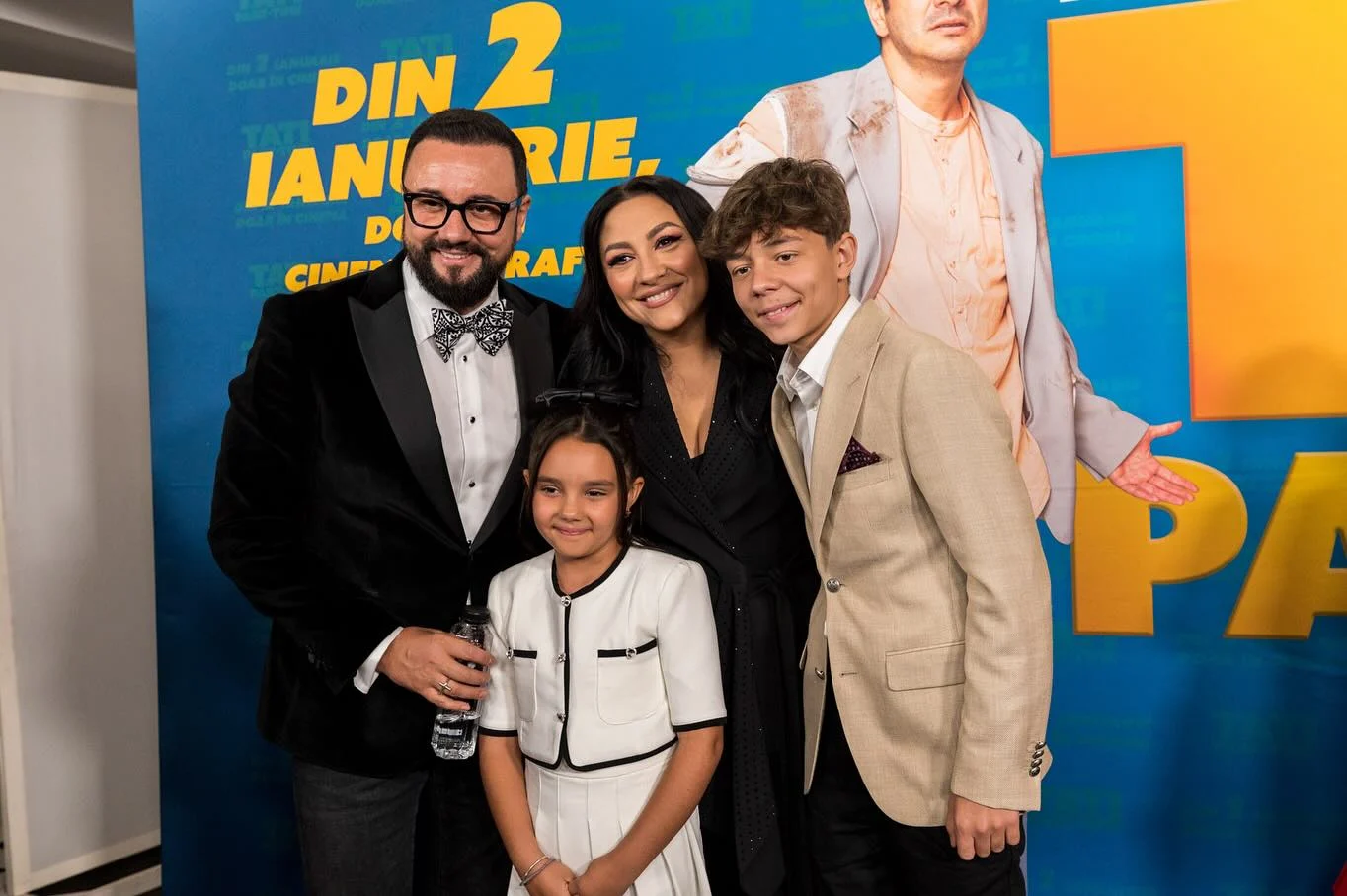 Eva şi David Măruţă au dat tot din casă la avanpremiera filmului Tati ...