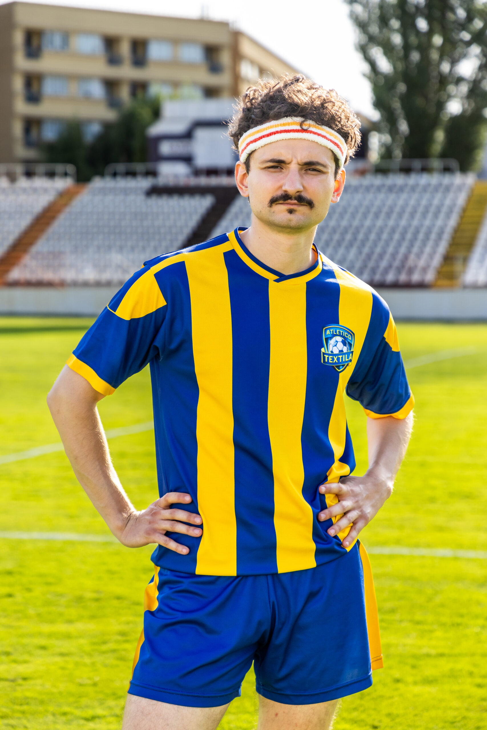 Cătălin Bucur, din Atletico Textila: „Treaba cu arta și cu lumea