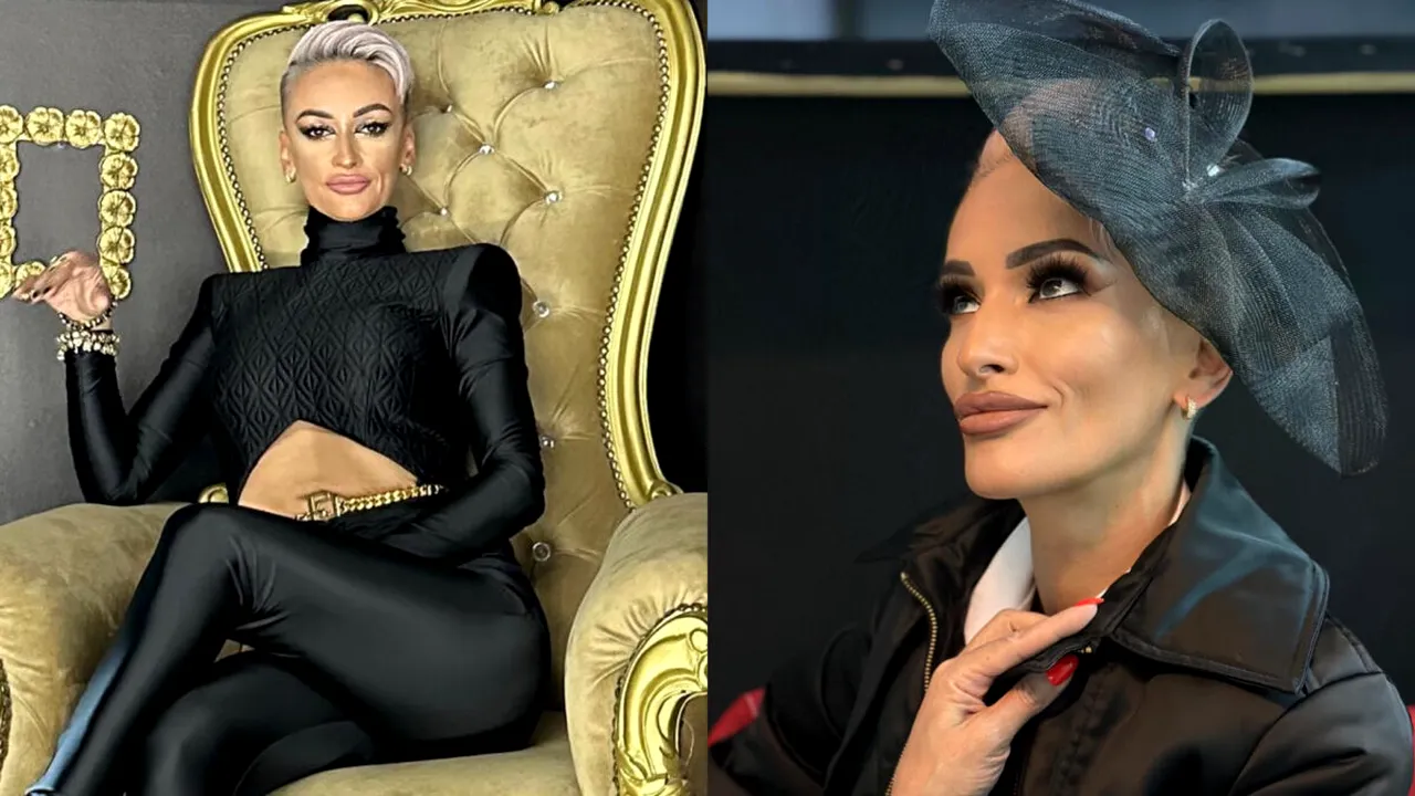 Imagini rare cu Gabriela Lucuțar înainte să devină Regina Întunericului ...