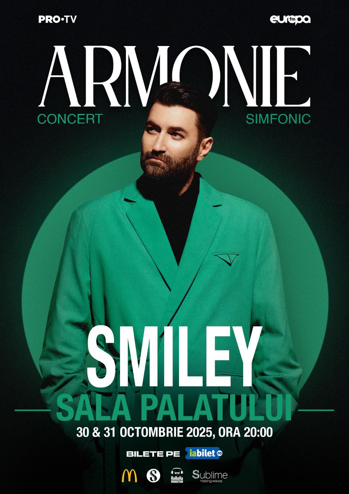 Smiley aduce Armonie, experiența hyperreal de pop-simfonic, cu sunet ...