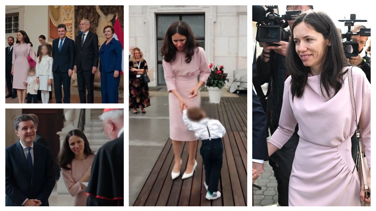 Cât costă rochia roz purtată de Mirabela Grădinaru la Cotroceni